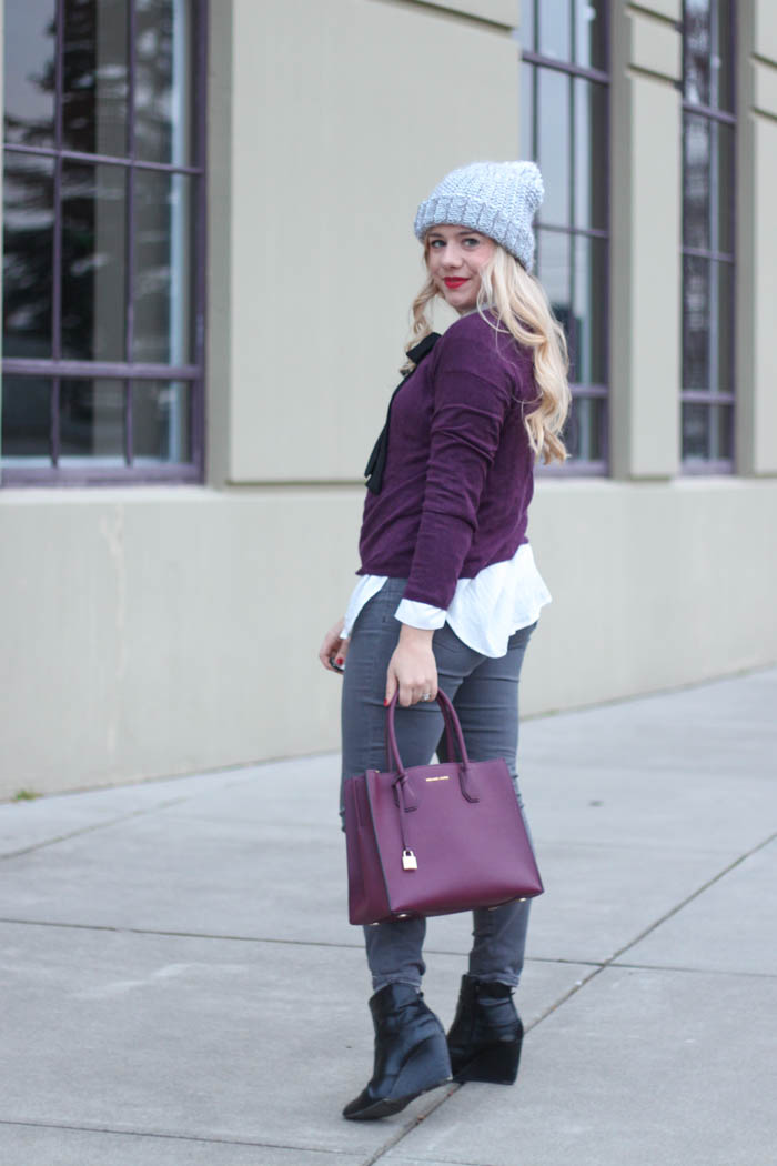 How To Be A Stylish Commuter in the Winter - Northwest Blonde